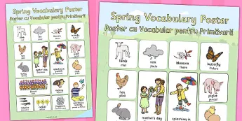 Spring Vocabulary Activities | twinkl.co.uk