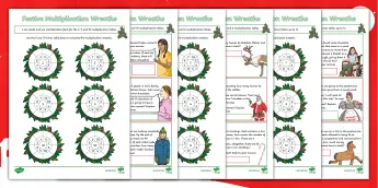 Christmas Multiplication Activities | twinkl.co.uk