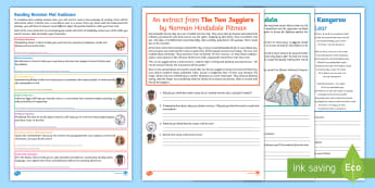 Year 3 Literacy Worksheets - Revision and Assessment