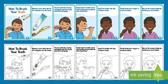Teeth Brushing Charts | twinkl.com