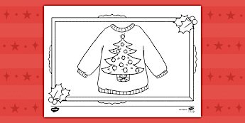 Jumper Design Worksheets | twinkl.co.uk