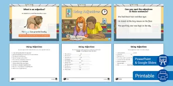 Adjectives for 3rd Graders | twinkl.com