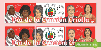 Día de la Canción Criolla para niños | Materiales educativos