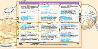 Shrove Tuesday Activities | Pancake Stories for Early Years