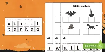 Halloween CVC Words | twinkl.com.au
