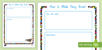 Procedural Text Activities | Instructional Writing - Twinkl