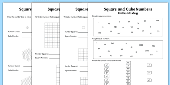 Square Numbers Resources | twinkl.co.uk