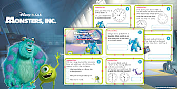 Disney Pixar Monsters, Inc. Maths Resources and Activities