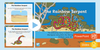 The Rainbow Serpent Dreamtime Story - Twinkl