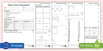 Assessments and Exams Grade 6 - Mathematics - Twinkl