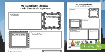 Superhero Writing Frames | twinkl.com.au