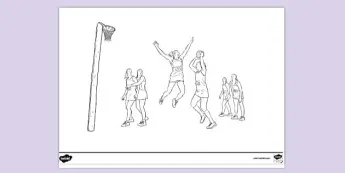 Netball Art Activities | twinkl.co.uk