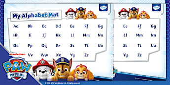 PAW Patrol Letters | Games and Literacy Resources | Twinkl