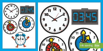 Colourful Clocks | twinkl.com.au