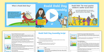 Roald Dahl Roald Dahl's 100th Birthday Primary Resources - Primar