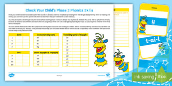 Phase 3 Phonics Activities Phase 3 Phonics - | Parent