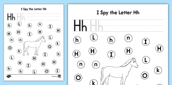Letter Hh Worksheets | twinkl.com