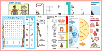 My Body, Health and Appearance ESL Activities - Twinkl