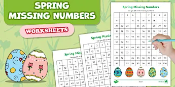 Missing Numbers Squares | twinkl.co.uk