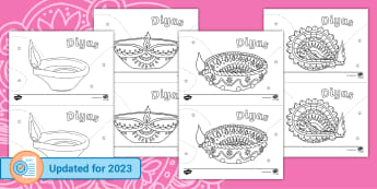 Diwali | KS1 Worksheets & Resources | Rangoli Crafts