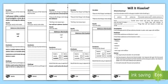 Science Resources For Primary Schools | Investigations | KS2