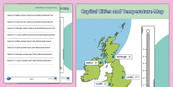 UK Capital Cities | twinkl.co.uk