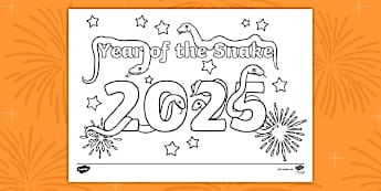 Year of the Snake | Chinese New Year | EYFS - Twinkl