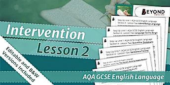 AQA GCSE English Language | twinkl.co.uk