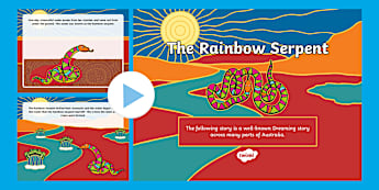 The Rainbow Serpent Dreamtime Story - Twinkl