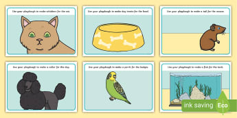 Playdough Playdough Mats Early Years (EYFS) - Fine Motor Skills Pl