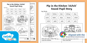 ch/tch - Pip in the Kitchen eBooks - Phase 2 - Stage 5/6 Phonics ...
