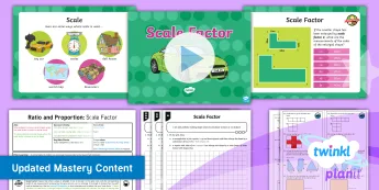 Scale Factors Worksheets | twinkl.com.au