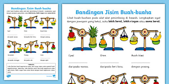 Panjang, Jisim & Isi Padu Cecair - Matematik Thn 1 - 3