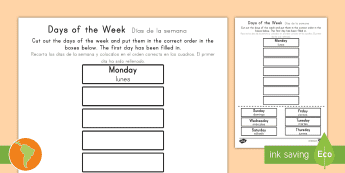 Spanish Days of the Week | twinkl.com