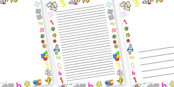 Page Borders Early Years (EYFS)