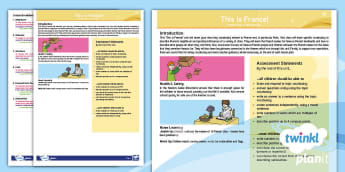 French Year 6 This is France Primary Resources - Twinkl