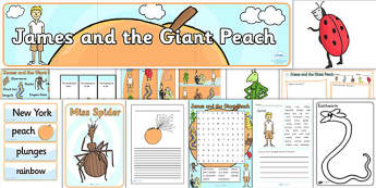 KS2 Stories James and the Giant Peach Primary Resources - KS2 Stories