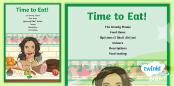 Time to Eat Year 3 - Spanish Food Unit Lesson Plans - Twinkl
