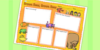 Brown Bear, Brown Bear Activities, Games and Worksheets