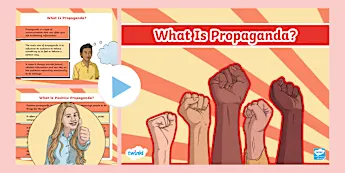 Propaganda Histories | twinkl.com.au