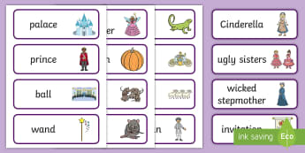 Displays, Visual Aids and Posters - Cinderella - Twinkl