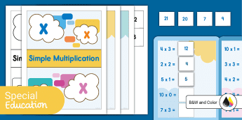 Simple Multiplication Worksheets | twinkl.com