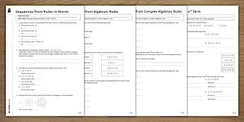 Maths Sequences | twinkl.co.uk