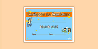 Junior/Senior Infants Resources in Gaeilge - Teaching Irish