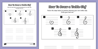 Treble and Bass Clef Printables | twinkl.com