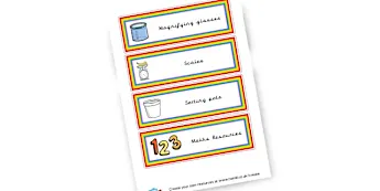 EYFS Labels | twinkl.co.uk