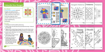 Diwali Colouring - Twinkl
