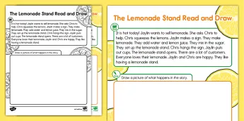 Read and Draw Worksheets | twinkl.com