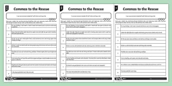 Commas - KS2 Punctuation - Twinkl
