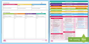 Planning Templates/Sheets EYFS